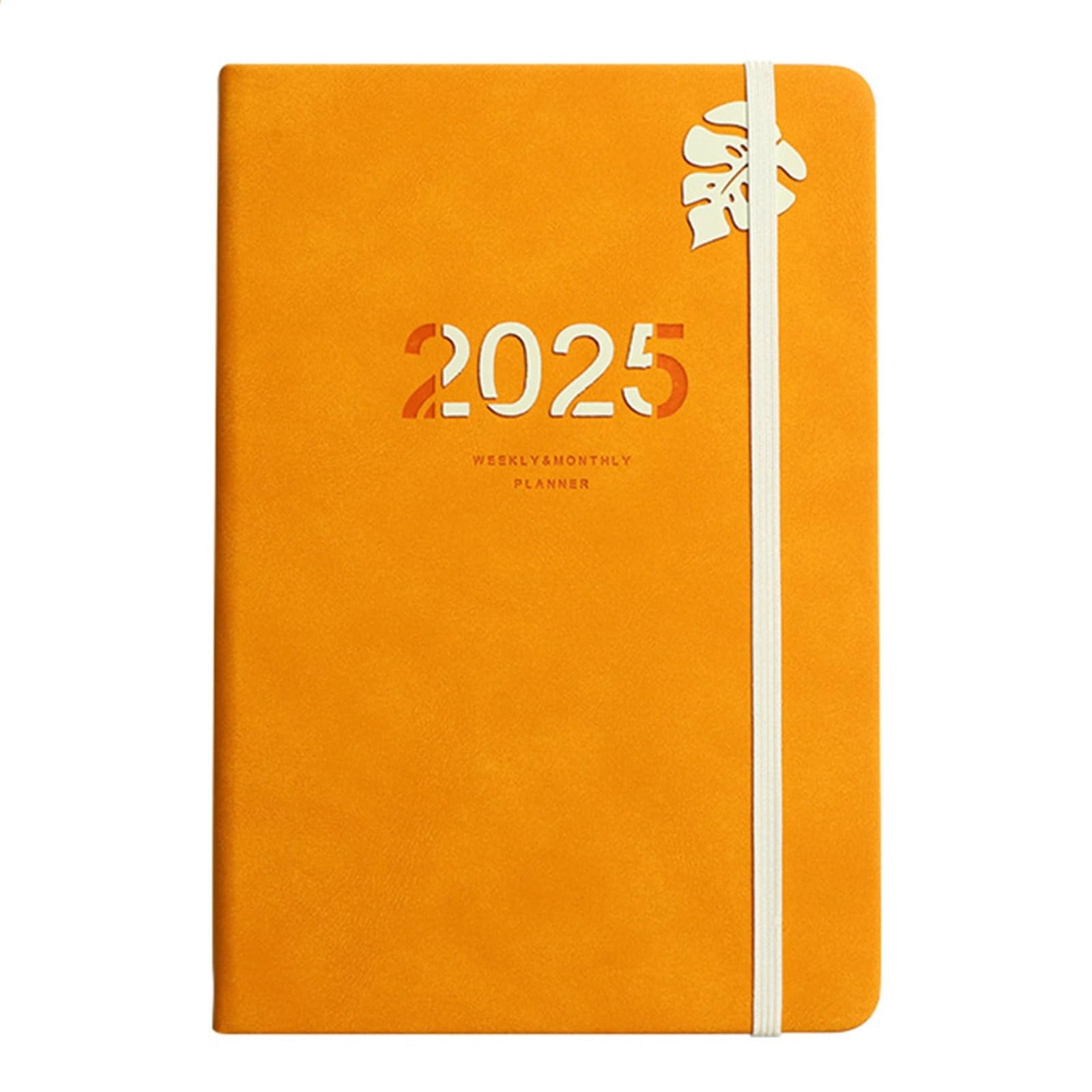 UrbanWave 2025 A5 Notebook With Elastic Strap 365 Day Hardcover Daily ...