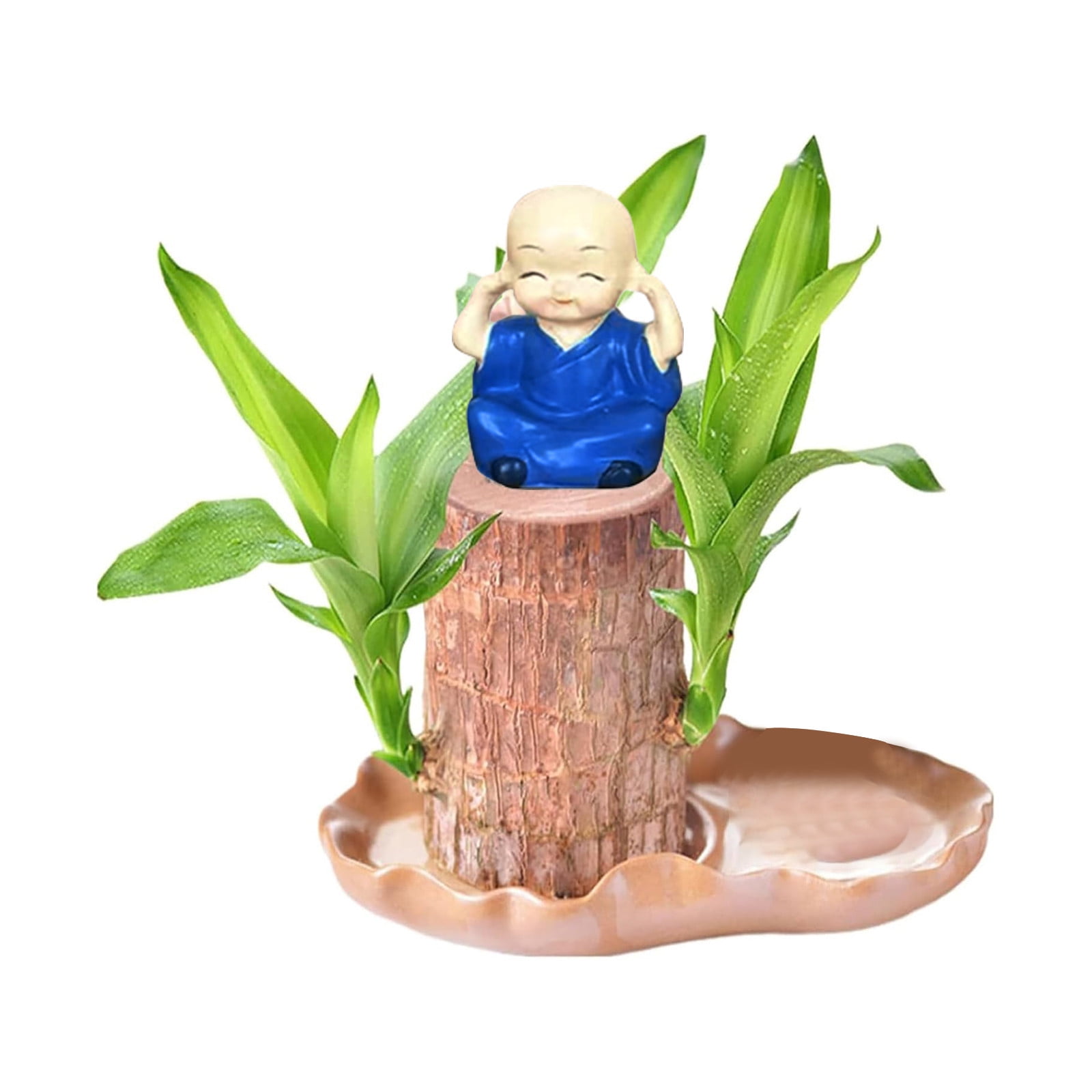 UrbanWave Brazil Wood Hydroponic Tree Stump With 1Dolls & Tray Magical ...