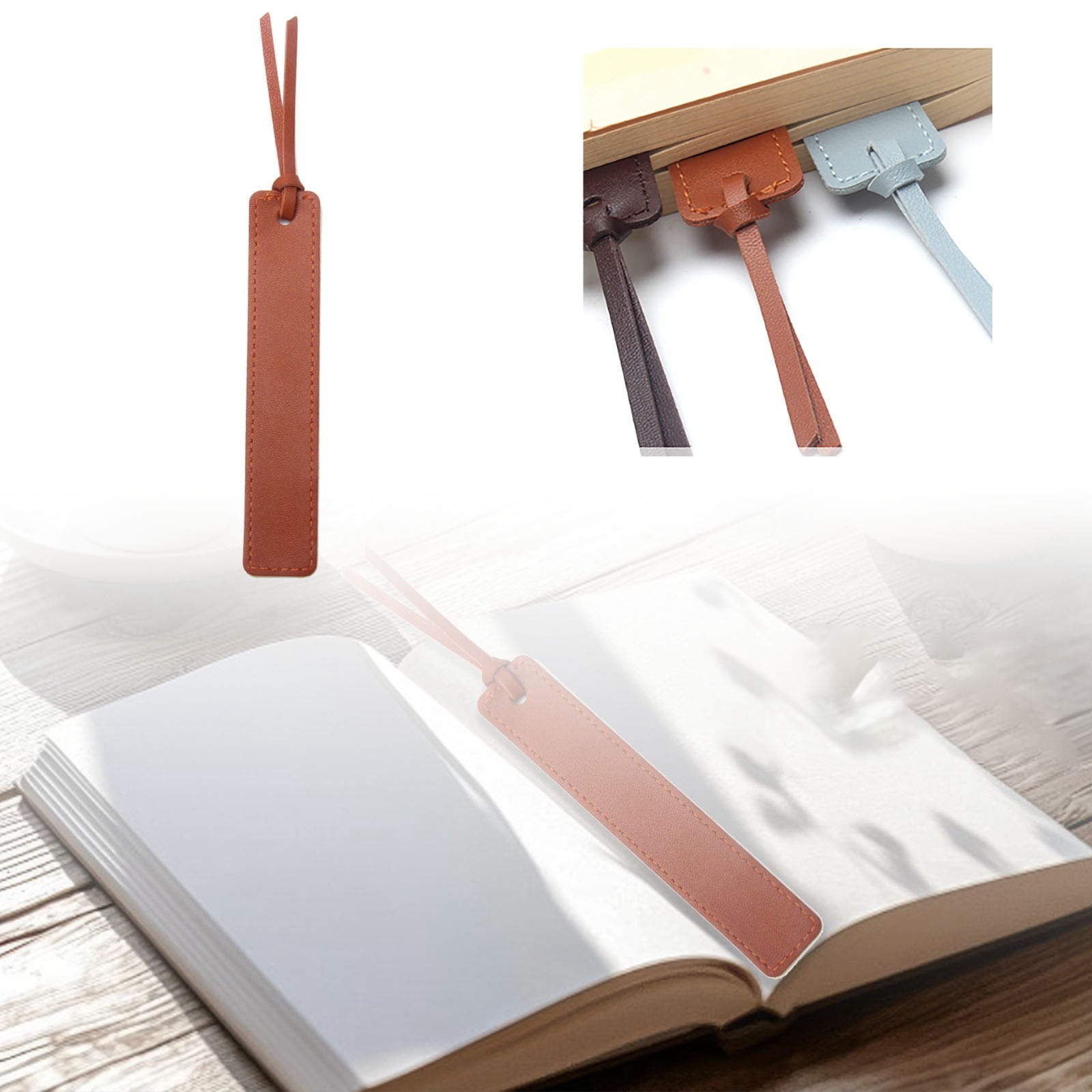 UrbanWave Leather Bookmarks Bookmark For Book Lovers Day Bookworm ...
