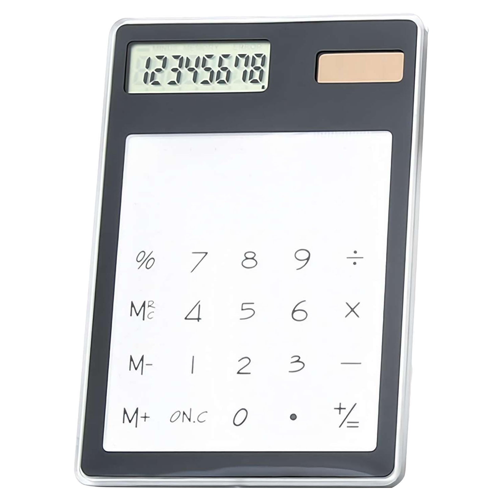 UrbanWave Transparent Basic Standard Calculators Small Digital ...