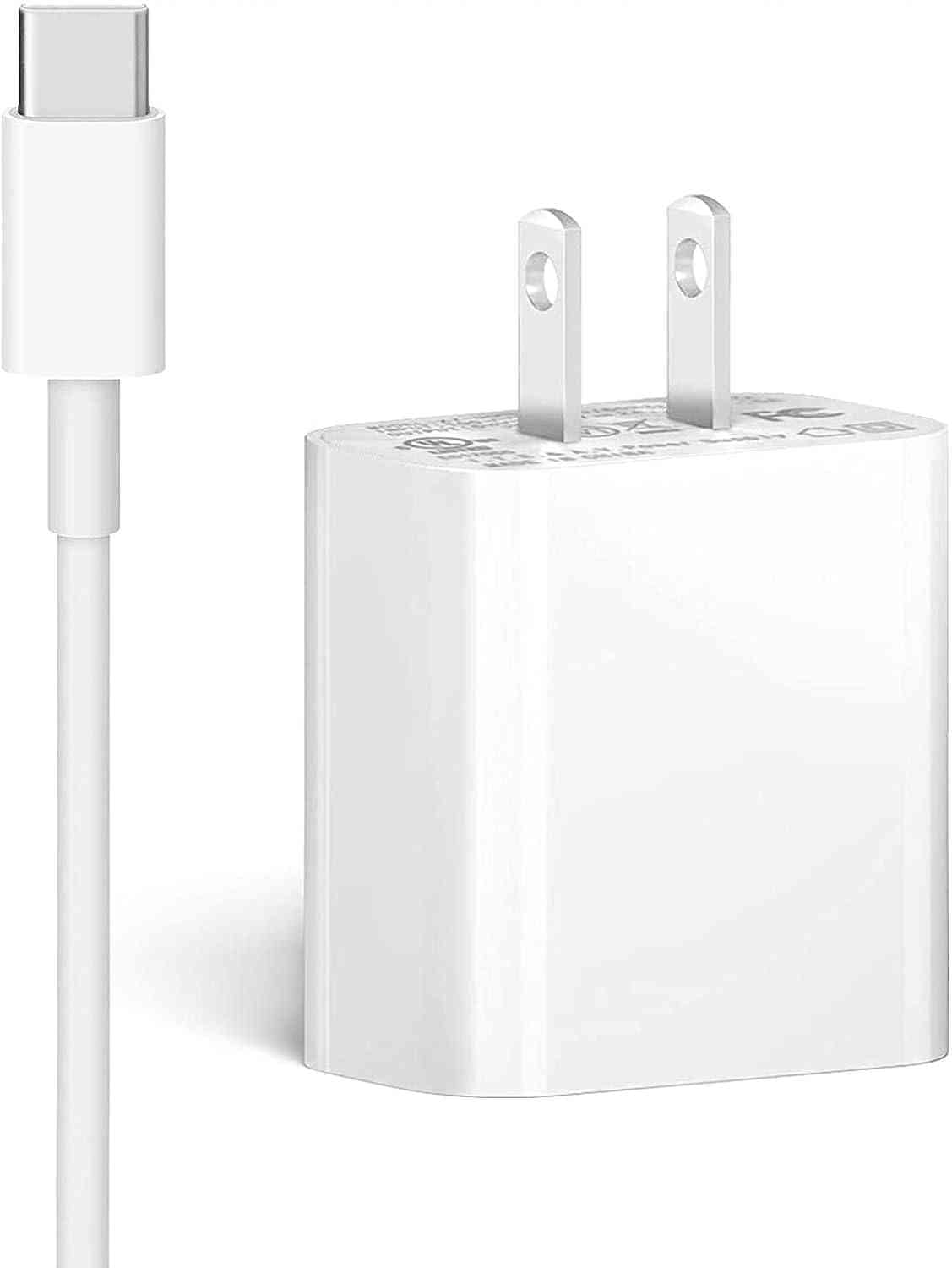 UrbanX 20W USB-C PD Charger with 4ft Cable, Fast Charging for Xiaomi ...