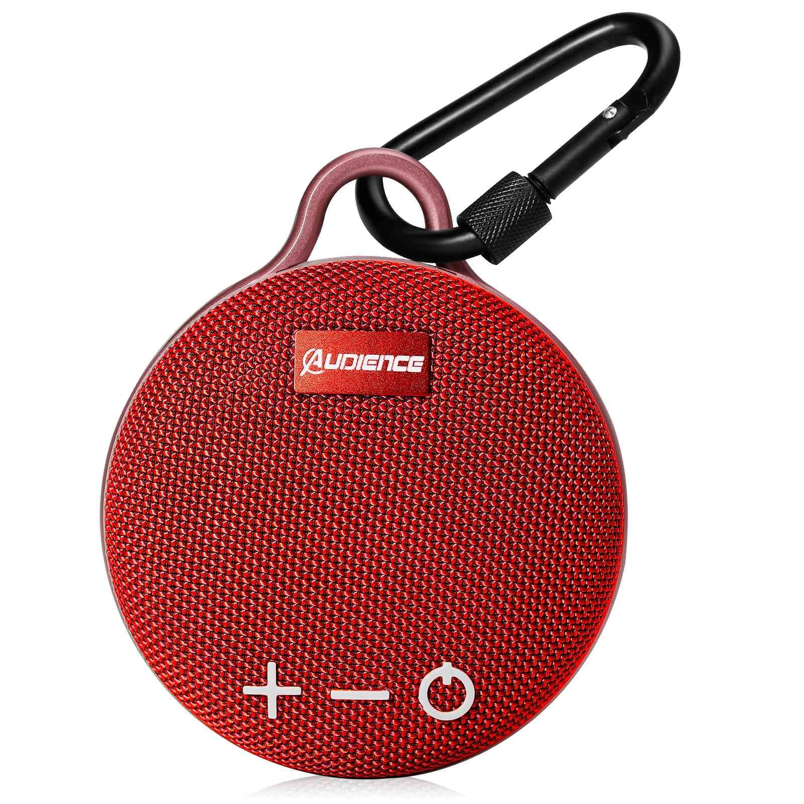UrbanX Audience Series IPX7 Bluetooth Waterproof Speaker with Clip, 20H Playtime, Compact ...