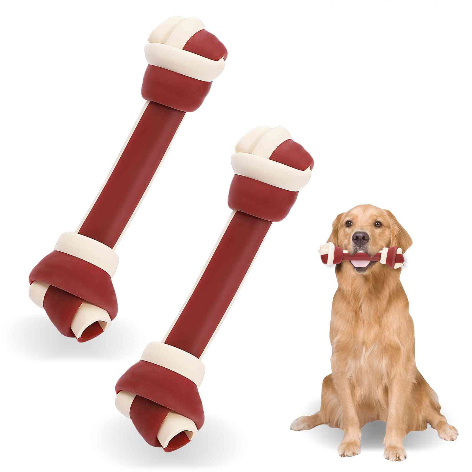 UrbanX Rawhide Free Dog Bones, 8" Real Chicken Wrapped Dog Chew Bones ...