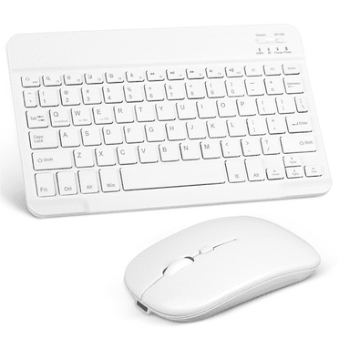 onn Multi-Device Keyboard and Mouse Combo Set, Bluetooth/2.4GHz, Gray ...