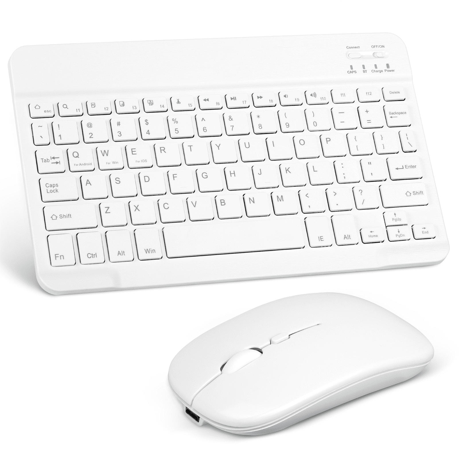 UrbanX Rechargeable Bluetooth Keyboard and Mouse Combo Ultra Compact ...