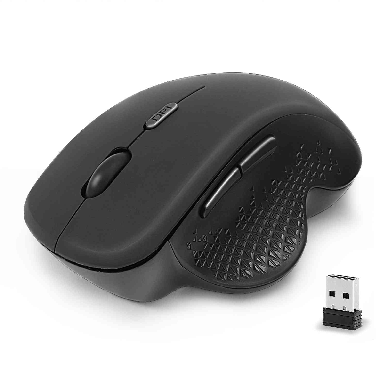 UrbanX Silent Wireless Mouse Bluetooth & 2.4Ghz, Rechargeable ...