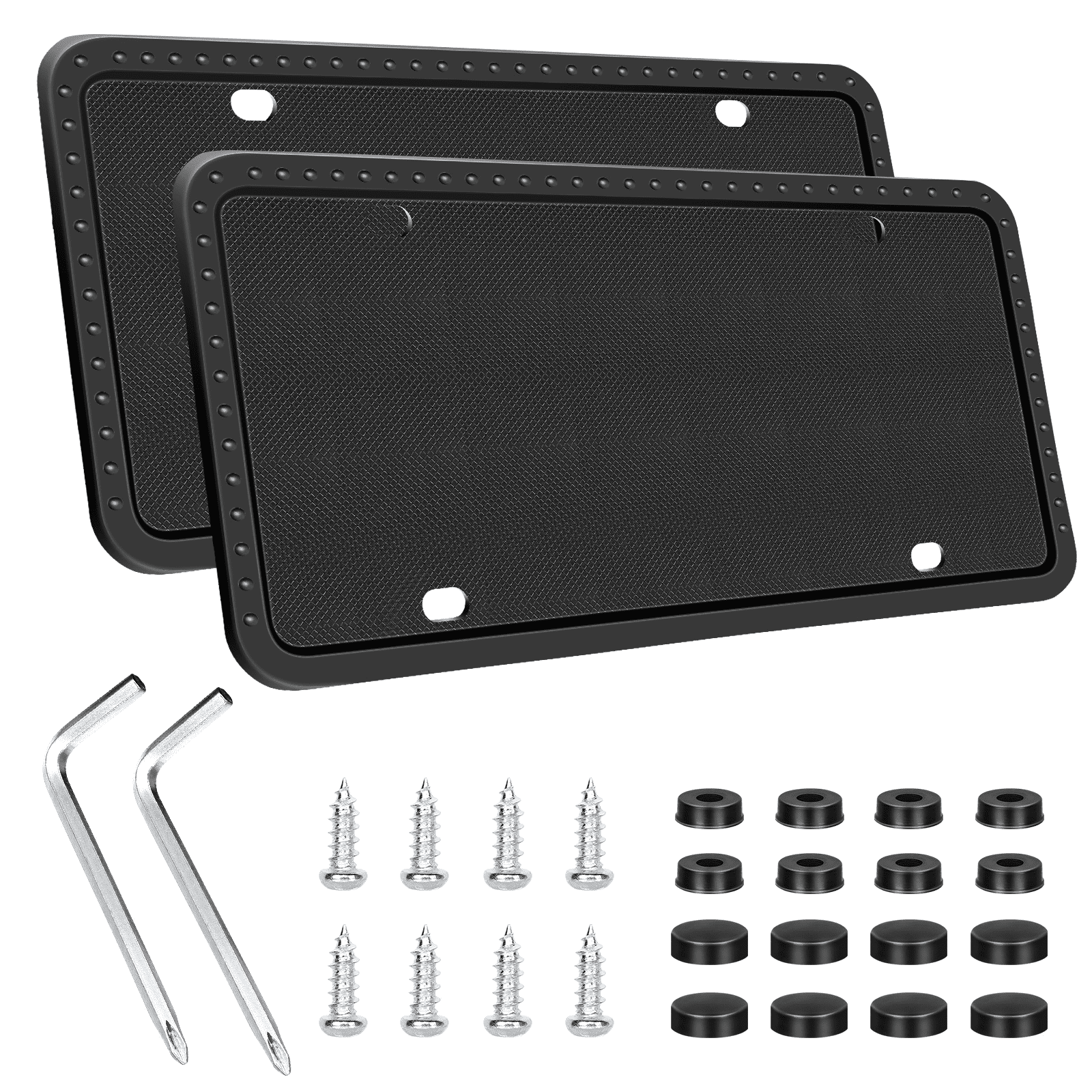 UrbanX Silicone License Plate Frame For Mercedes-Benz CL550 2 Pack Car ...