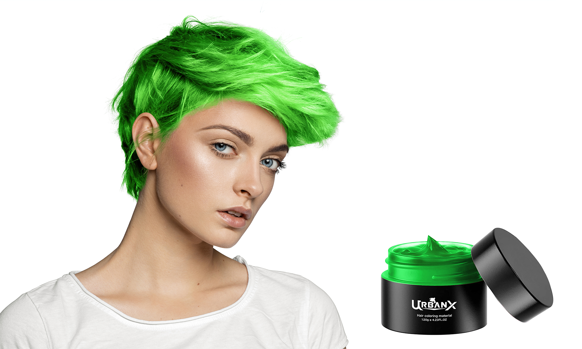 UrbanX Washable Hair Coloring Wax Material Unisex Color Dye Styling ...