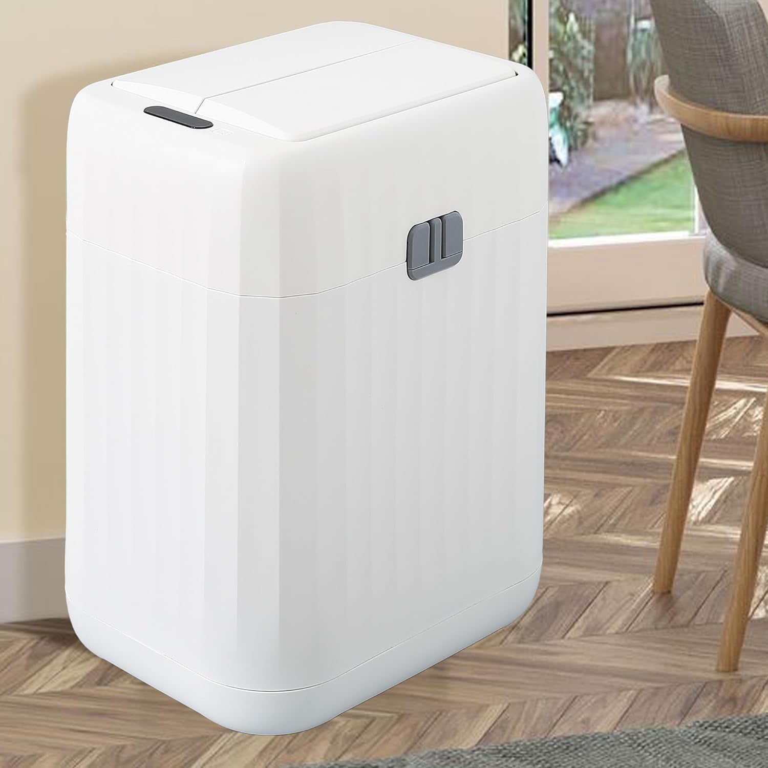 Urbane Home 15L Plastic Automatic Touchless Motion Sensor Dustbin Quick ...
