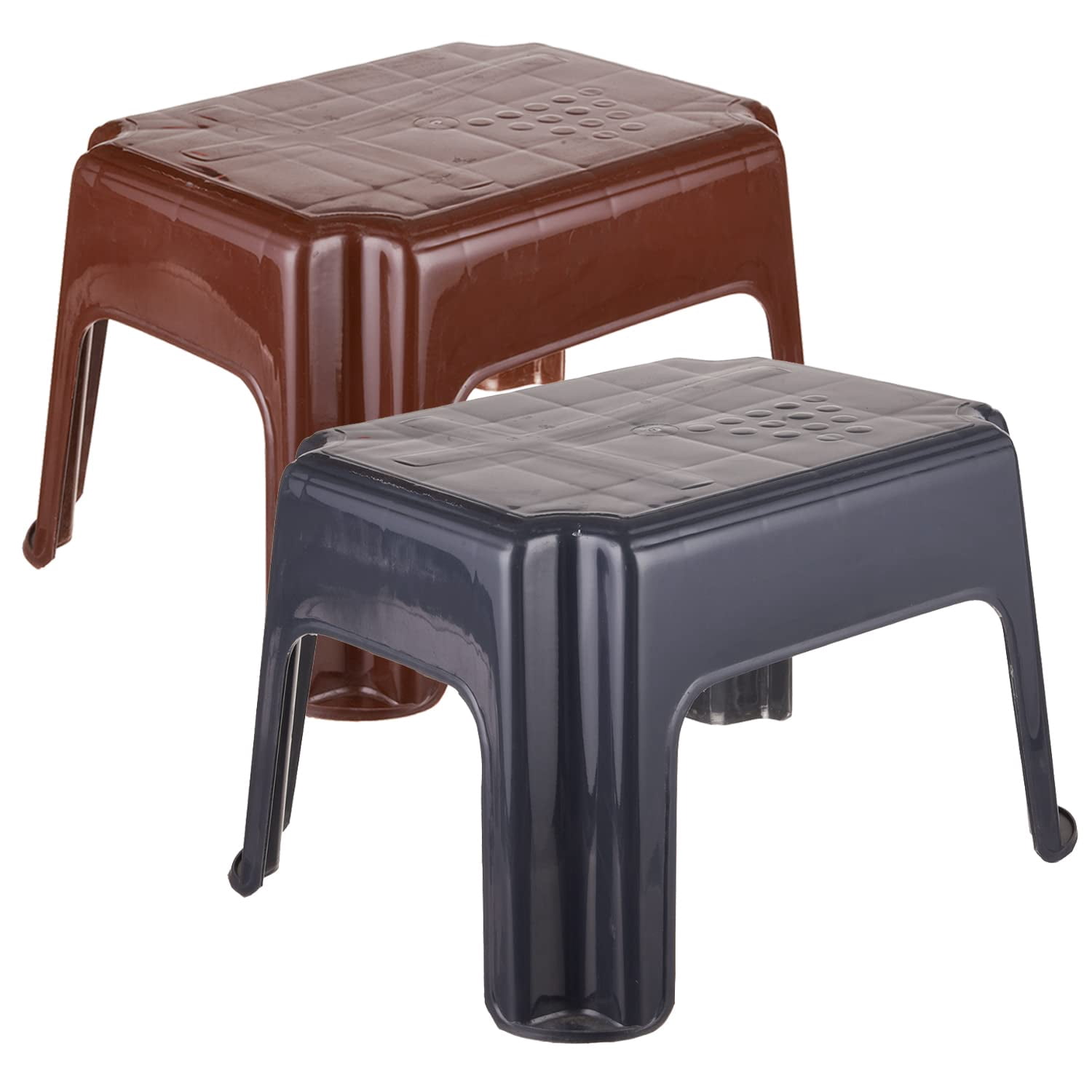 Urbane Home Bathroom Stool Durable Plastic Sitting Stool Patla for ...