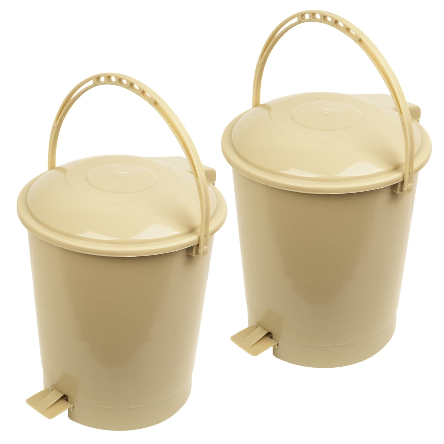 Urbane Home Dustbin Plastic Swinging Lid Dustbin Pedal Dustbin with Lid ...
