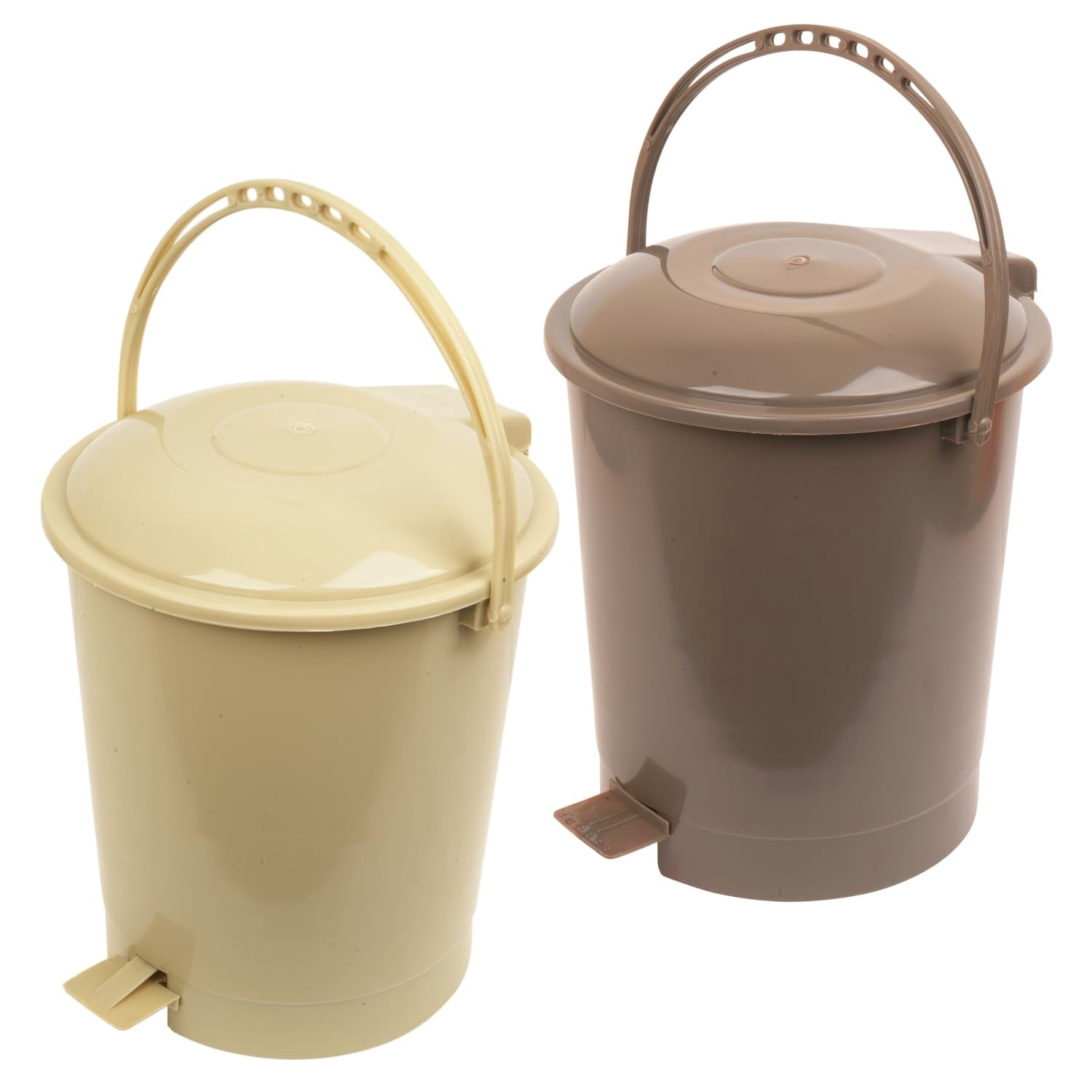 Urbane Home Dustbin Plastic Swinging Lid Dustbin Pedal Dustbin with Lid ...