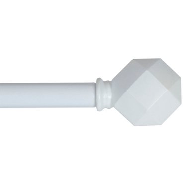 Urbanest Oval Curtain Rod, 5/8", Black, 28"-48" - Walmart.com