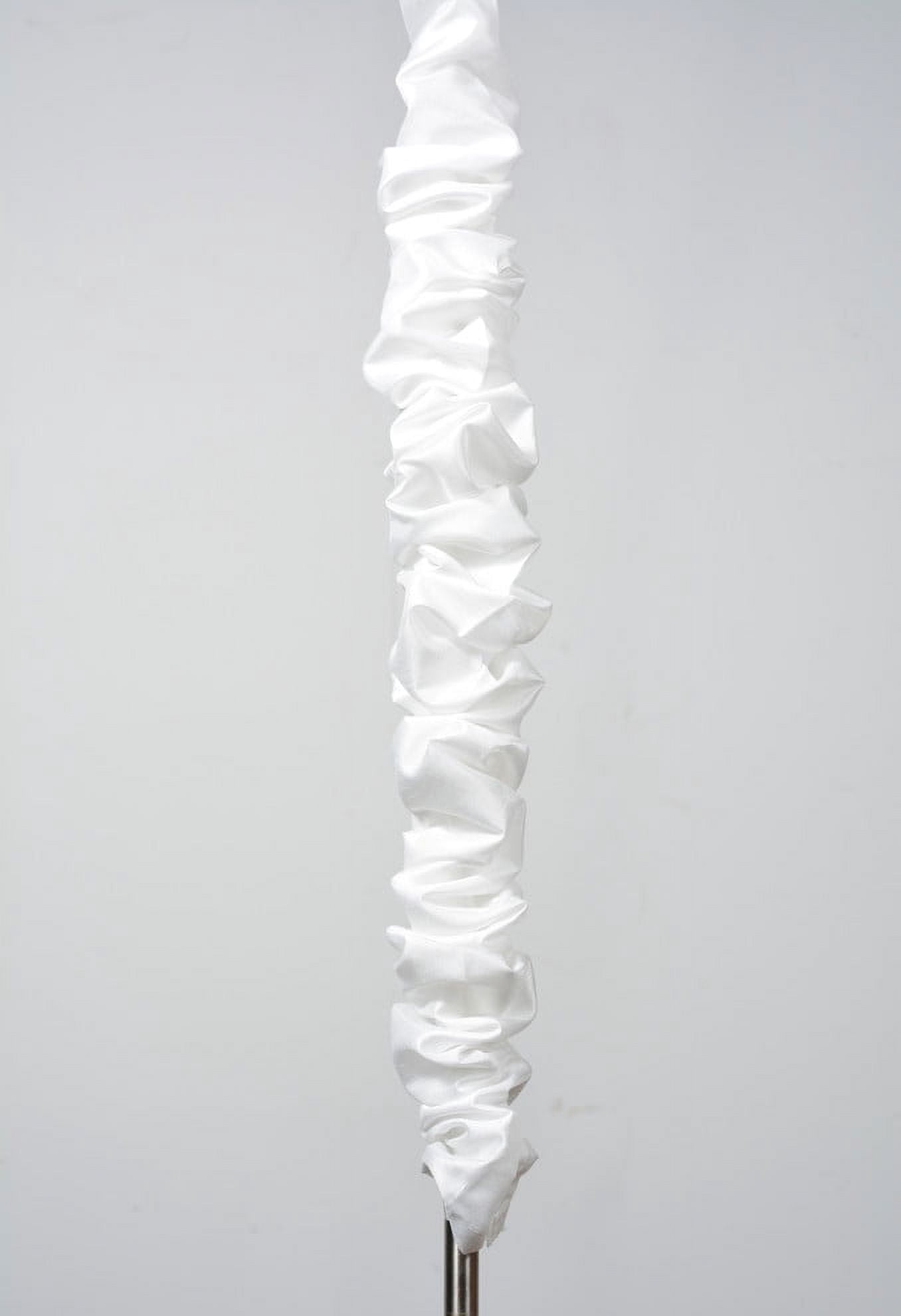 Urbanest, Faux Silk Chandelier Chain Cord Cover, Off White, 5 Feet ...