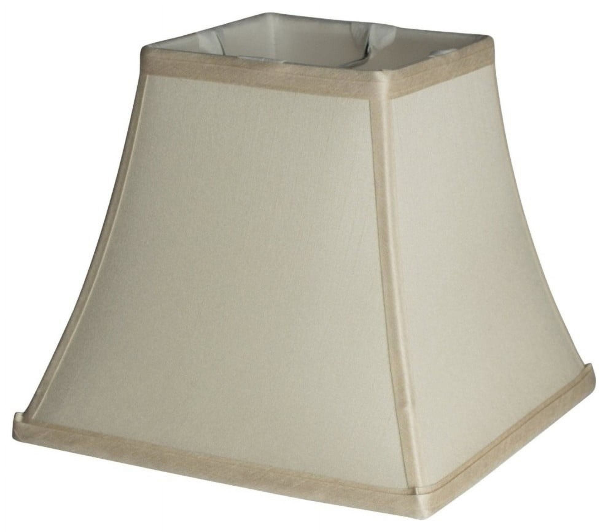 Urbanest, Silk Square Cut Lampshade, 9" x 9", Cream - Walmart.com