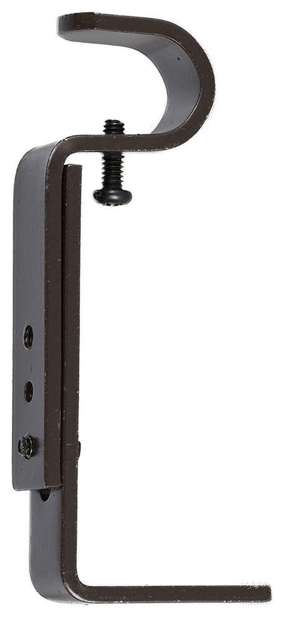 Urbanest Single Curtain Rod Bracket for 1/2" and 5/8" Drapery Rod ...