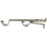 Urbanest Adjustable Double Rod Bracket, Up-1 1/8", Brushed Steel ...