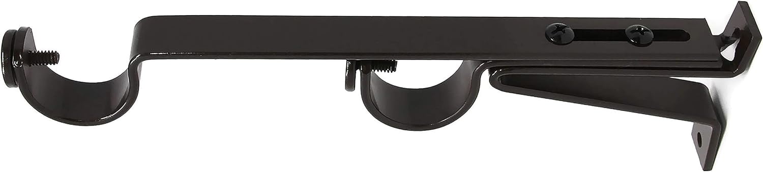 Urbanest Adjustable Double Rod Bracket, Up to 1 1/8", Bronze - Walmart.com