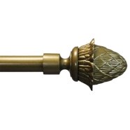 Urbanest Pearl Finial Curtain Rod, 28"-48" - Walmart.com