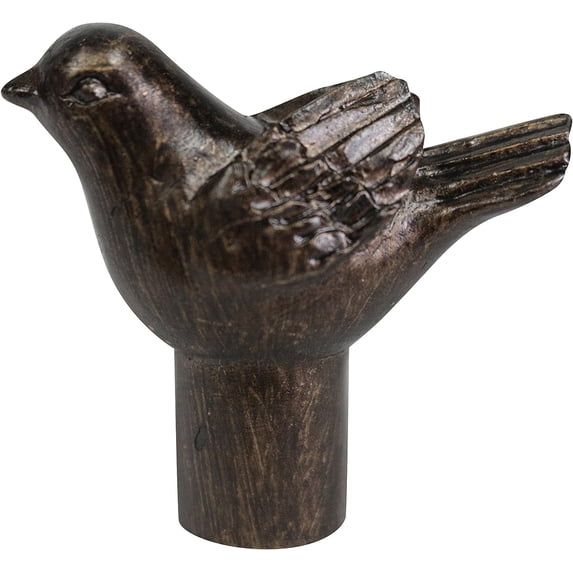 N Urbanest, Bird Lamp Finial, 1-3/4 Inch Tall, Antique Bronze - Walmart.com