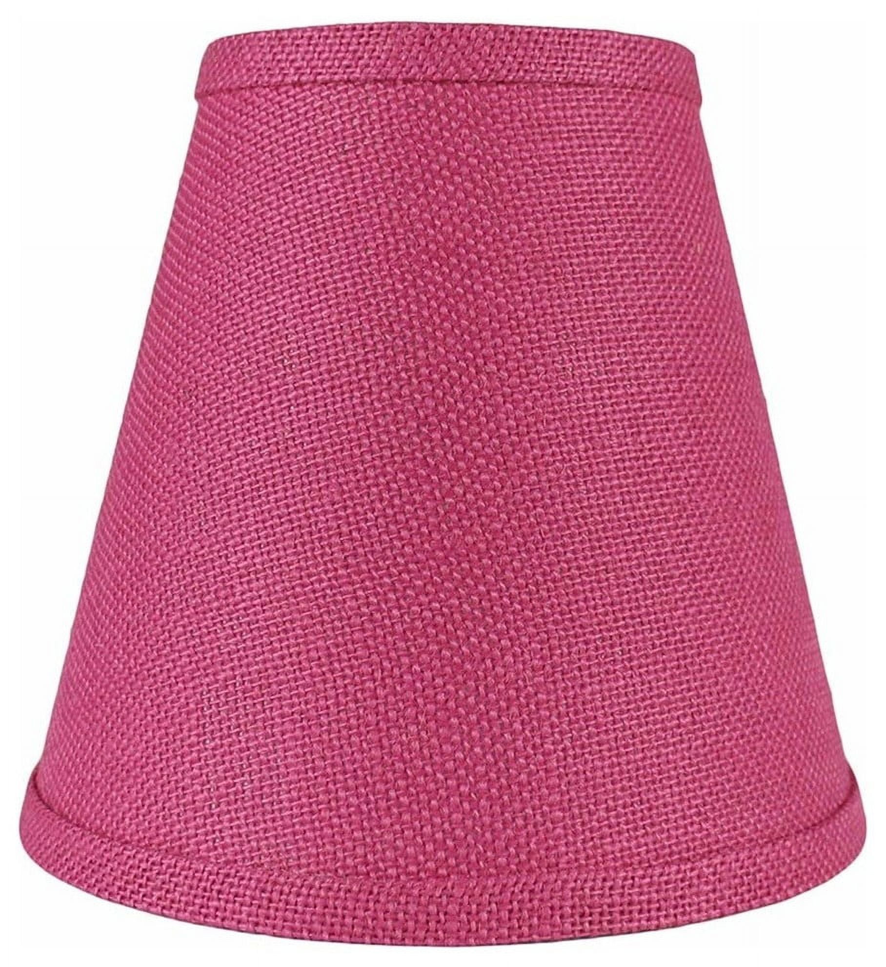 Urbanest Burlap Empire Lamp Shade 5x9x8.5", Fuchsia - Walmart.com