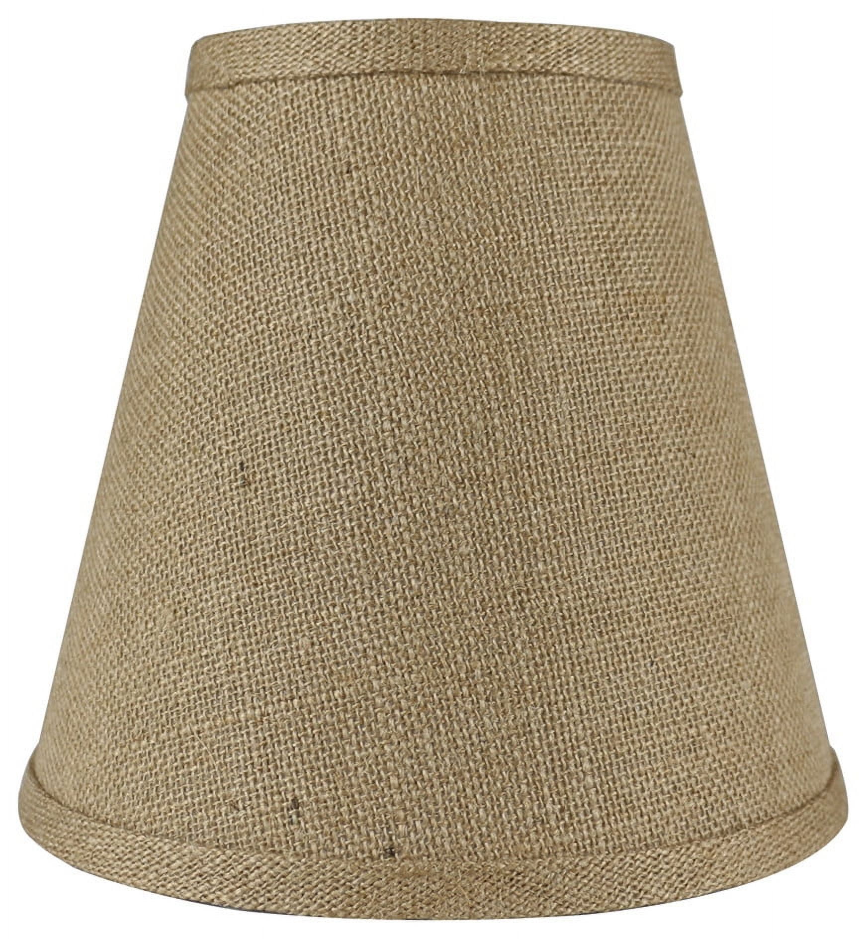 Urbanest Burlap Empire Lamp Shade 5x9x8.5", Natural Burlap - Walmart.com