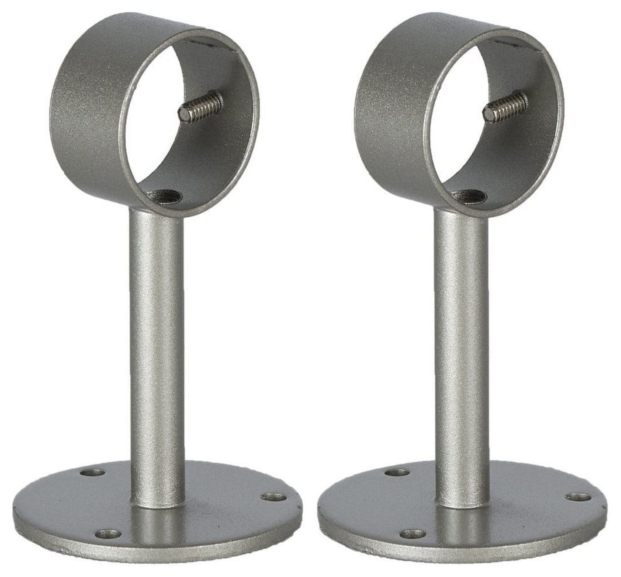 Urbanest Ceiling/Wall Bracket for 1 1/8" Rod, Pewter, Set of 2 ...