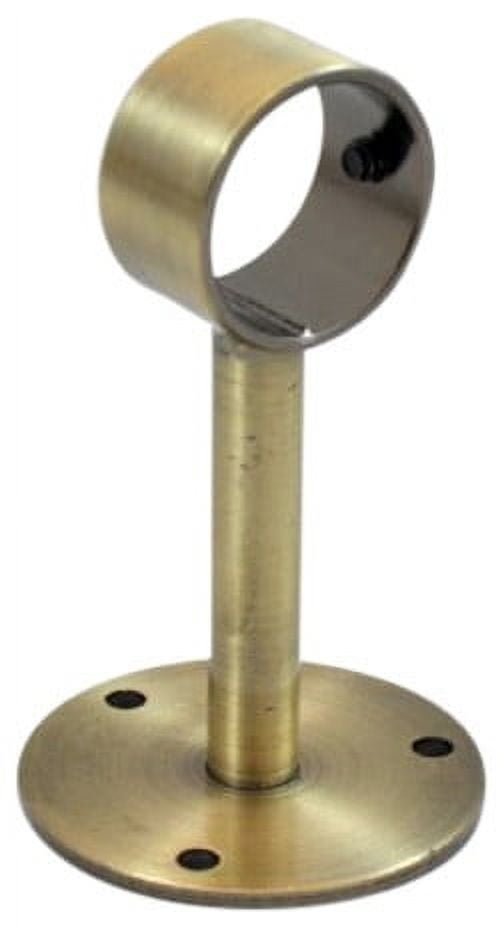 Urbanest Ceiling/Wall Brackets 1"-7/8" Rod, Antique Brass, Set of 2 ...