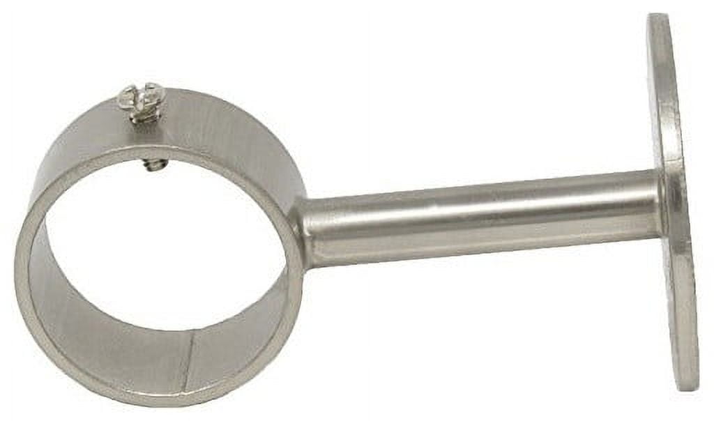 Urbanest Ceiling/Wall Brackets for 1 1/4"-1 1/8", Brushed Steel ...