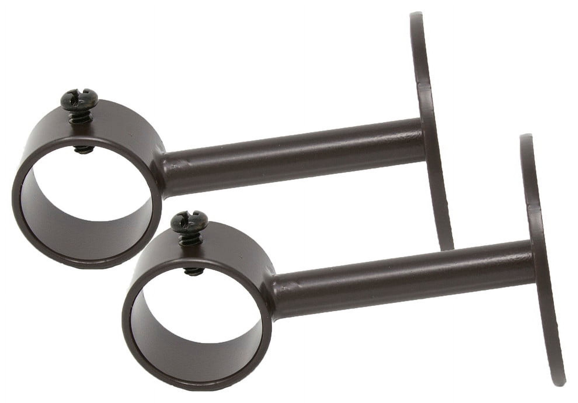 Urbanest Ceiling/Wall Brackets for 1" or 7/8" Rod, Bronze, Set of 2 ...
