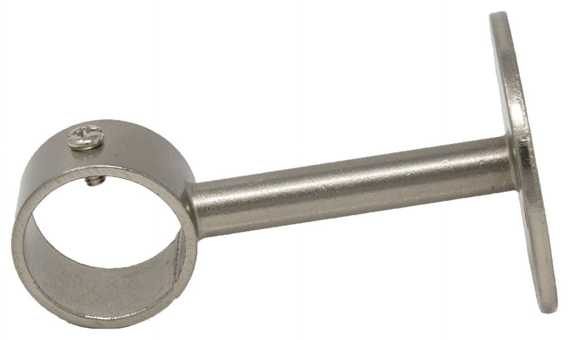 Urbanest Ceiling/Wall Brackets for 1" or 7/8" Rod, Brushed Steel ...