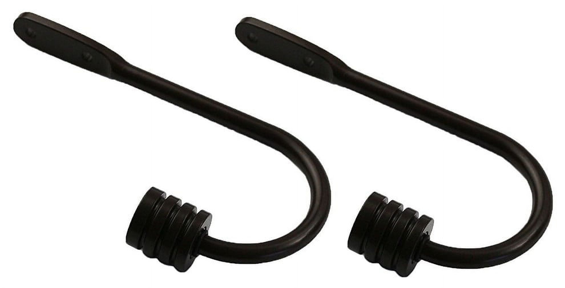 Urbanest Decorative Curtain Holdbacks for Drapes and Curtains, Classic ...