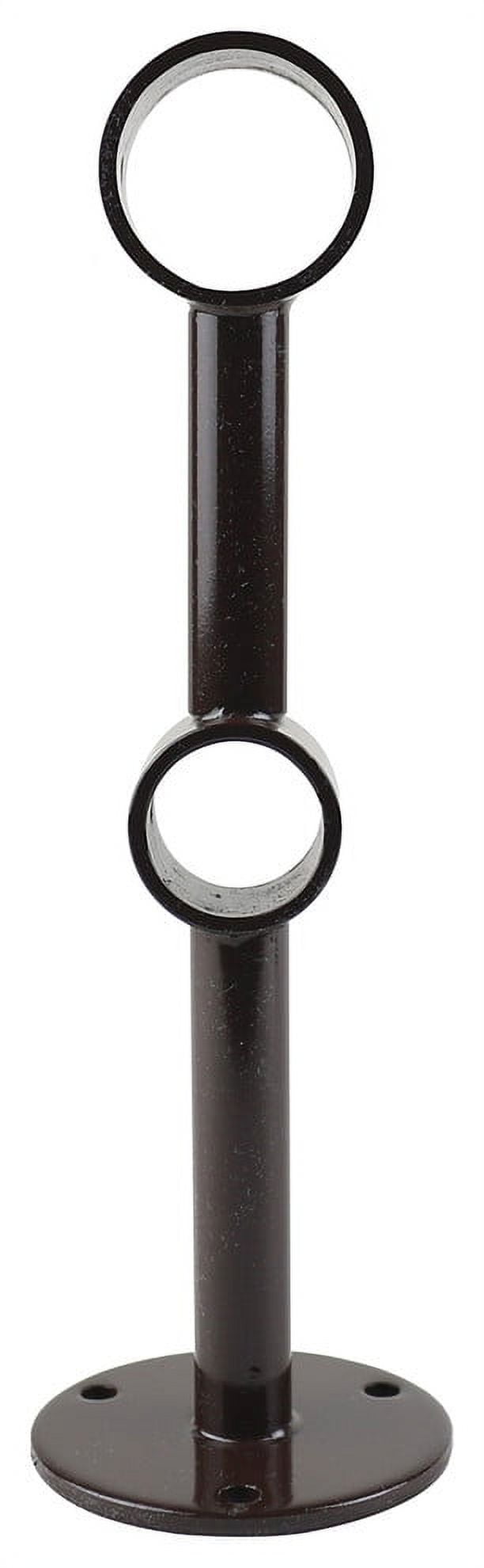 Urbanest Double Curtain Rod Bracket – Non-Adjustable Wall&Ceiling Mount ...