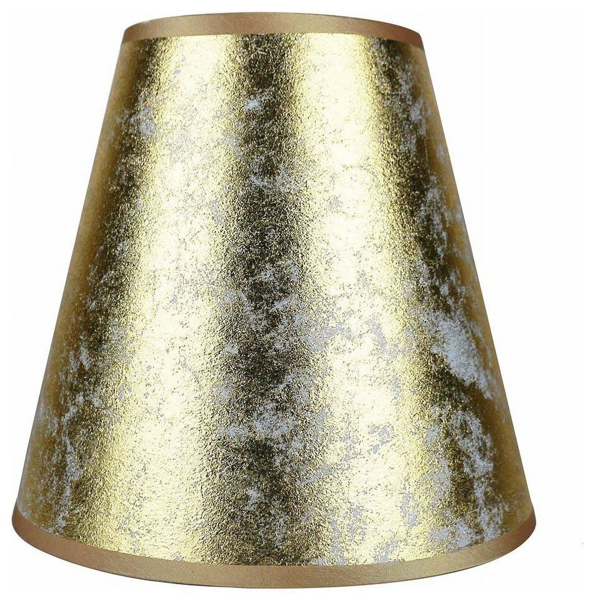 Urbanest Empire Lamp Shade 5x9x8.5", Gold Foiled Paper - Walmart.com