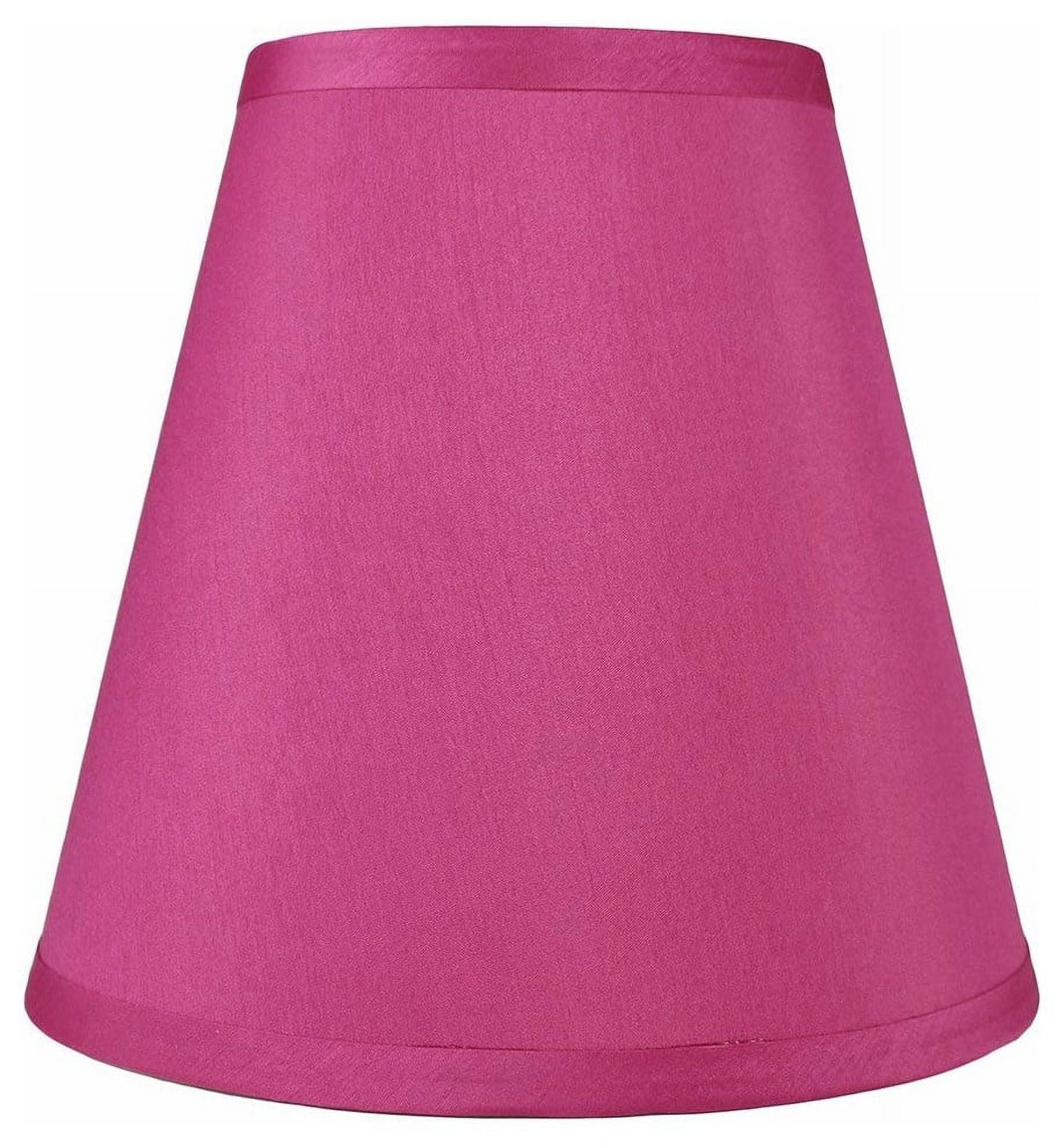 Urbanest Faux Silk Empire Lamp Shade 5x9x8.5", Fuchsia - Walmart.com