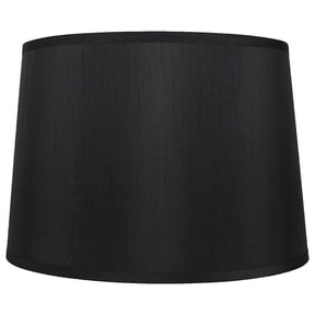 Black Drum Lamp Shade