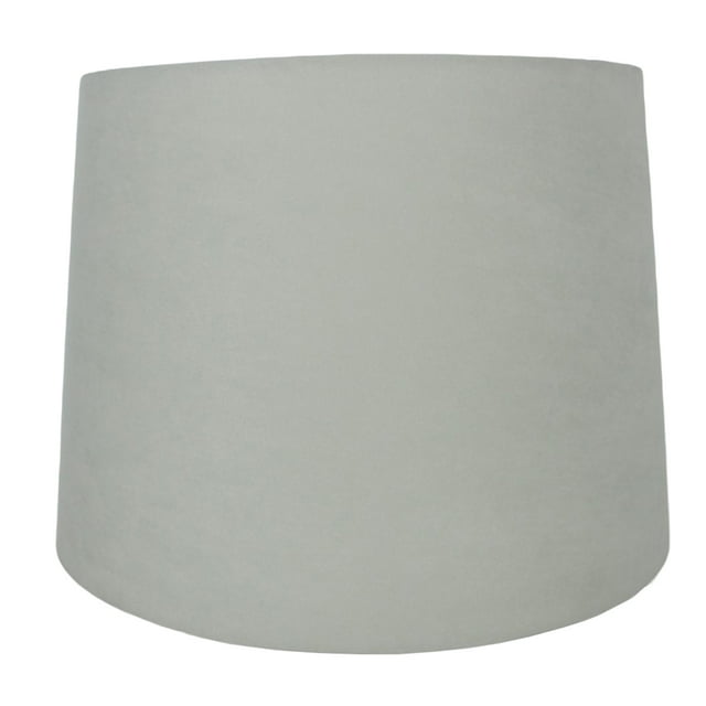 Urbanest French Drum Suede Lamp Shade, 10x12x8.5", Silver - Walmart.com