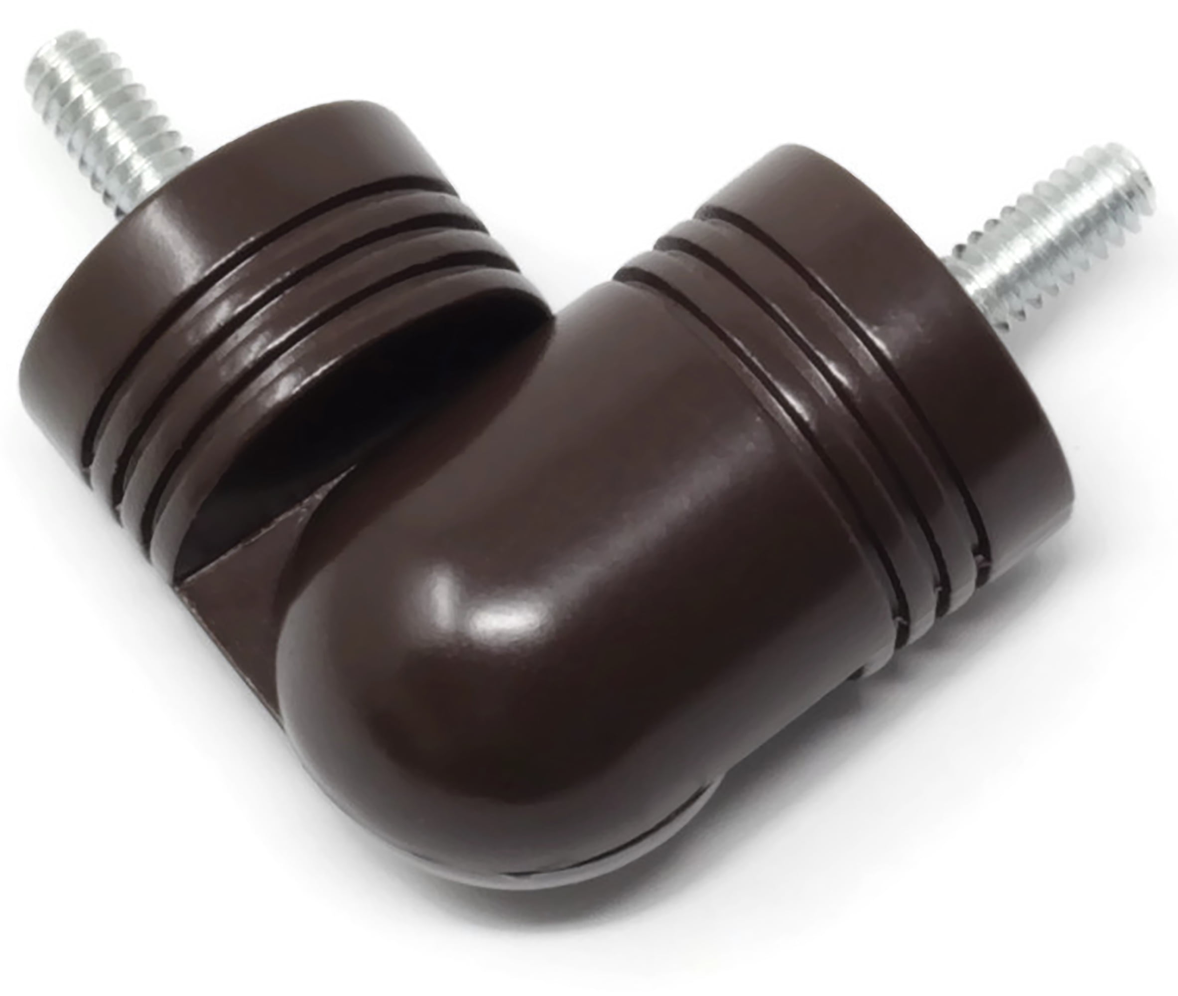 Urbanest Hinged Elbow Connector for Corner Rod, Bronze, 1 1/8 ...