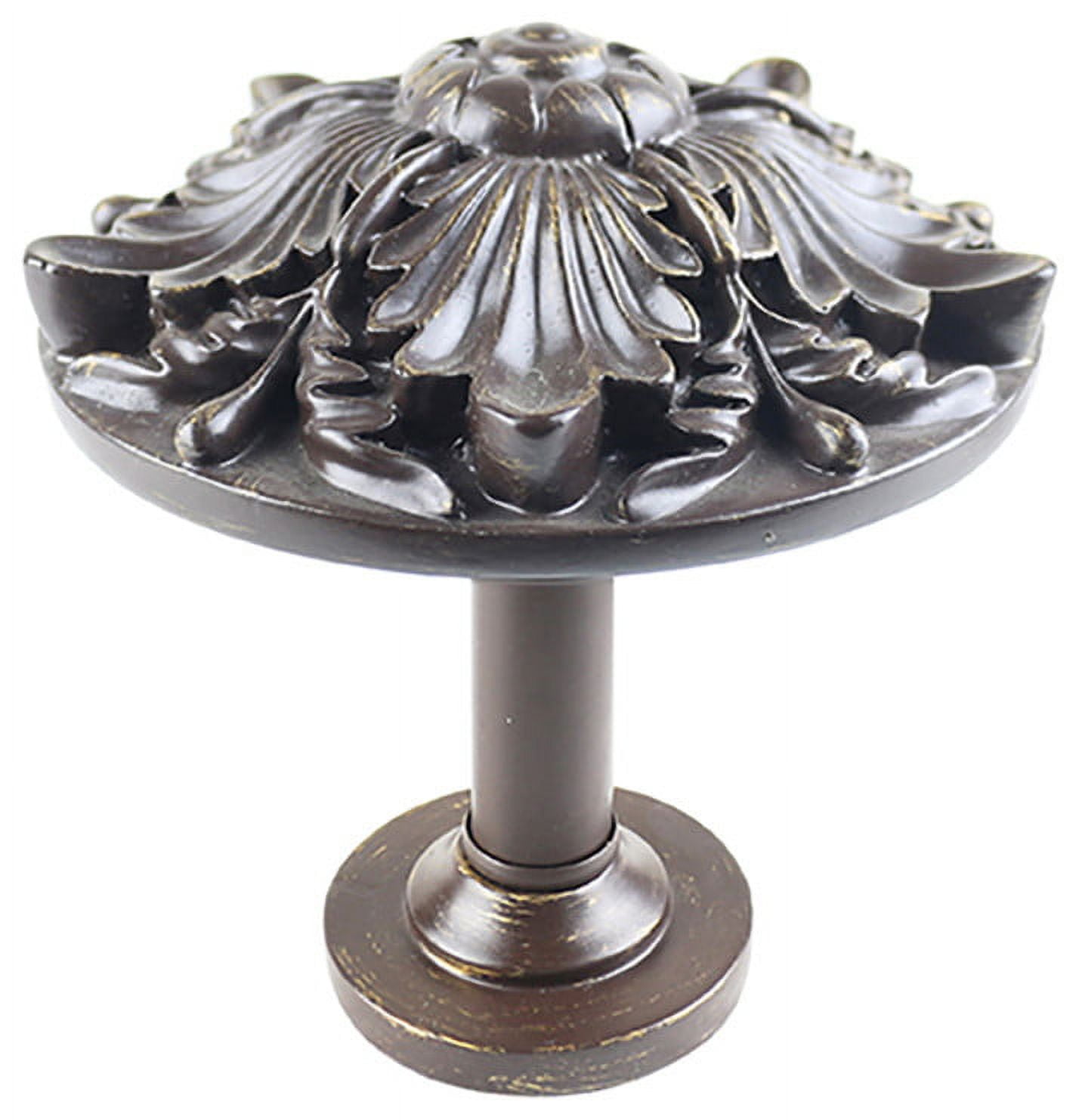 Urbanest Large Brittany Drapery Holdback Medallion, Bronze with Gold ...