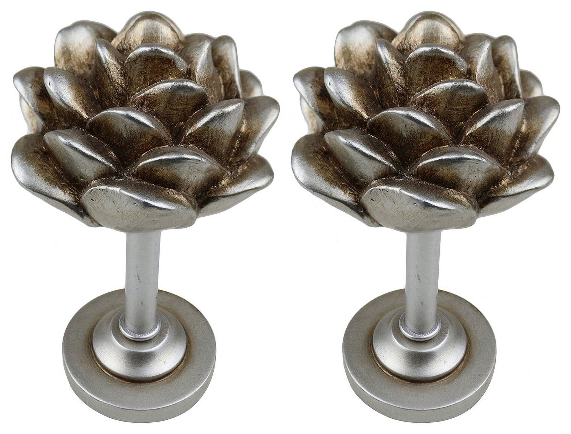 Urbanest Medallion Curtain Holdback – Elegant Drapery Tieback ...