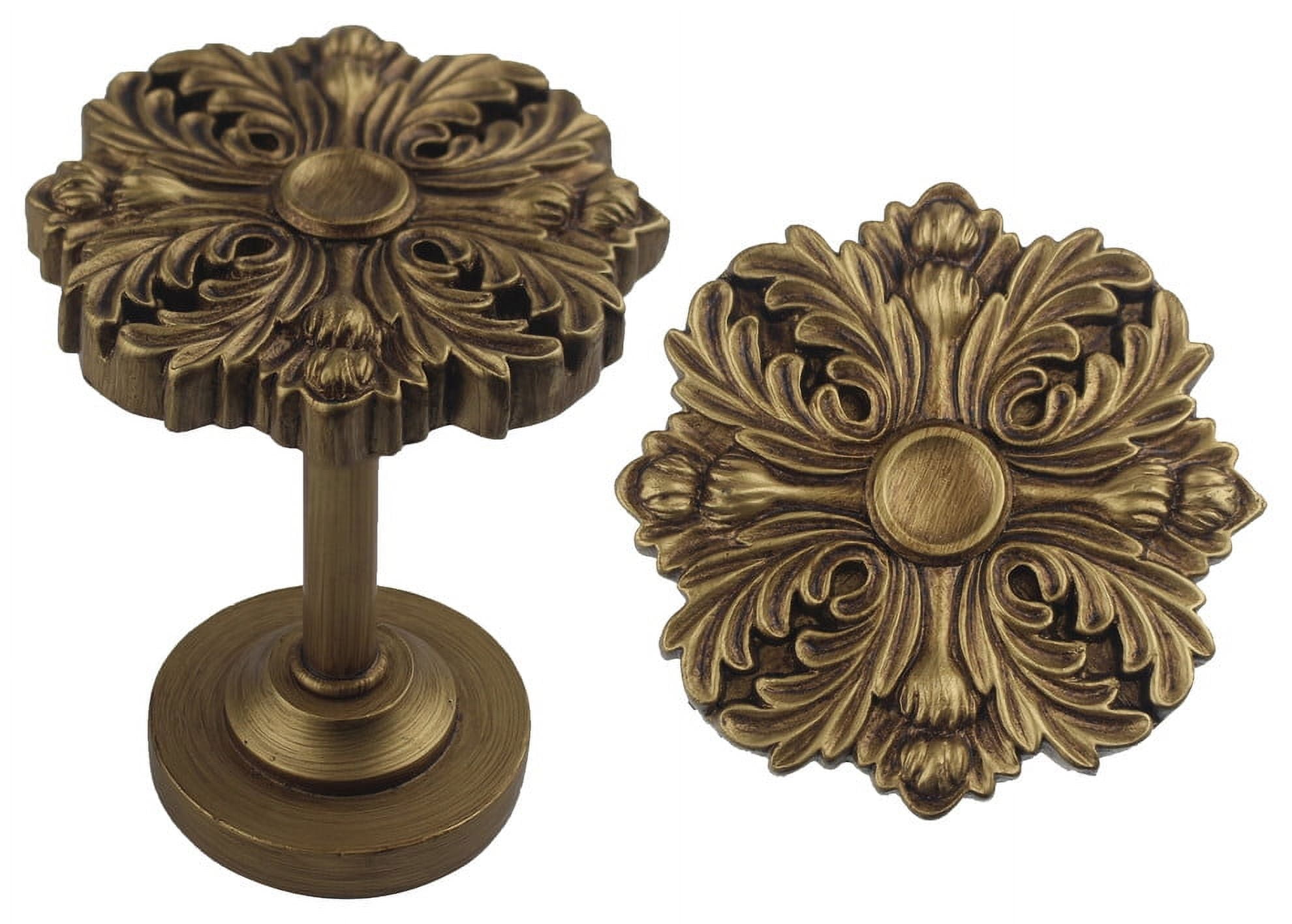 Urbanest Medallion Curtain Holdback – Elegant Drapery Tieback ...