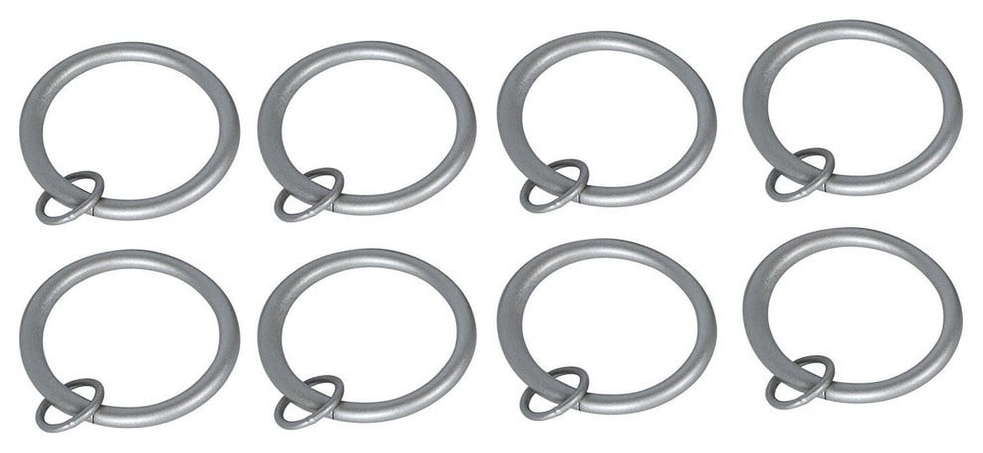 Urbanest Metal Curtain Eyelet Rings, 2 1/2", Pewter, Set of 4 - Walmart.com