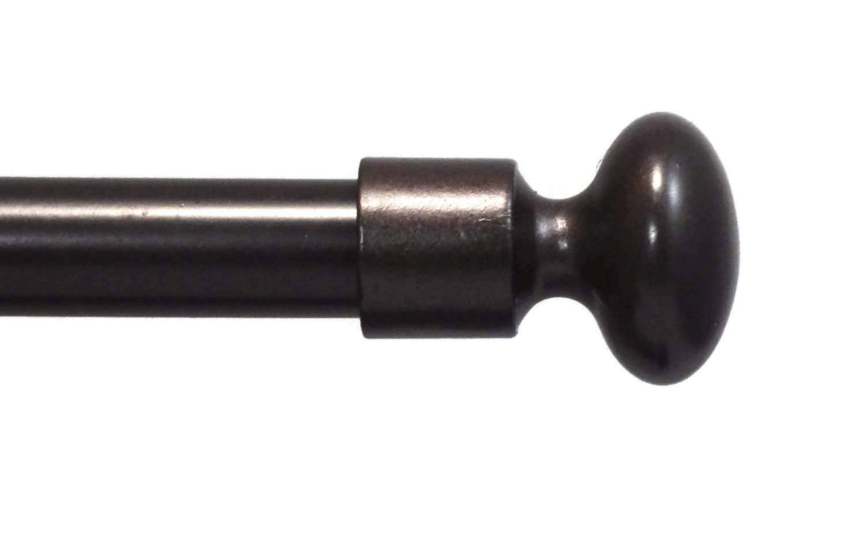 Urbanest Oval Curtain Rod, 5/8", Bronze, 28"-48" - Walmart.com