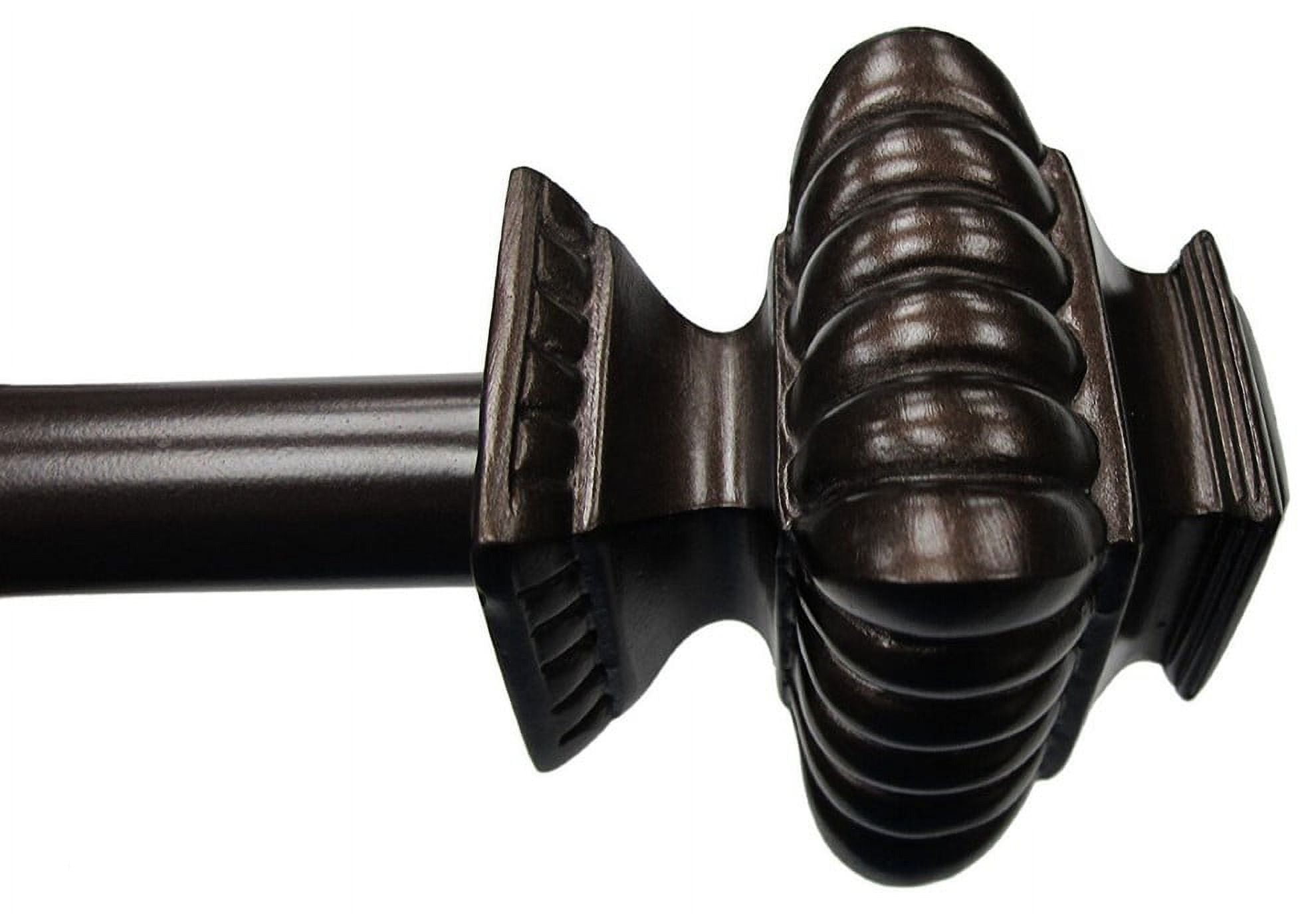 Urbanest Regent Square Drapery Rod, 3/4", 48"-84" - Walmart.com