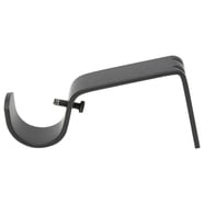 Urbanest Adjustable Double Rod Bracket, Up-1 1/8", Brushed Steel ...