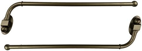Urbanest Set of 2 Swing Arm Rods, 3/4-inch Diameter, 14-inch to 24-inch ...