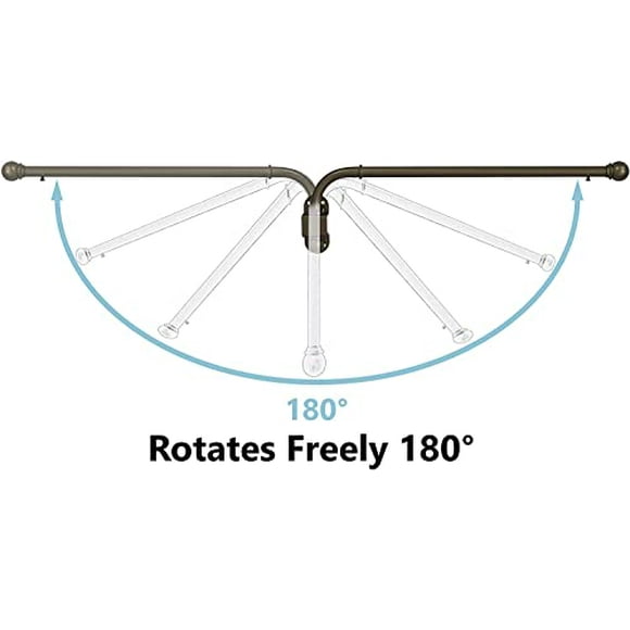 Swing Arm Rods Curtains