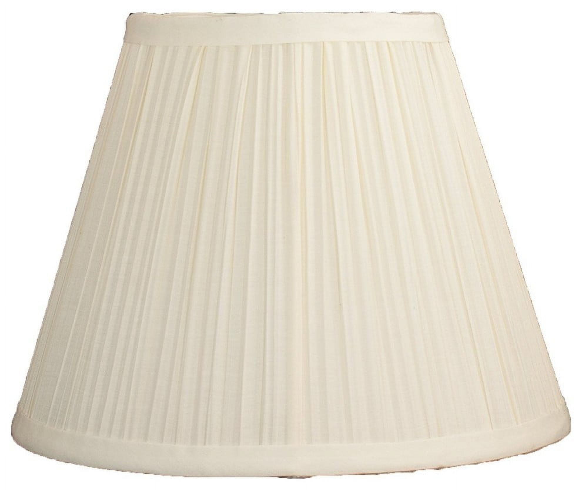 Urbanest Softback Mushroom Pleated Lamp Shade, 5x9x7", Eggshell ...