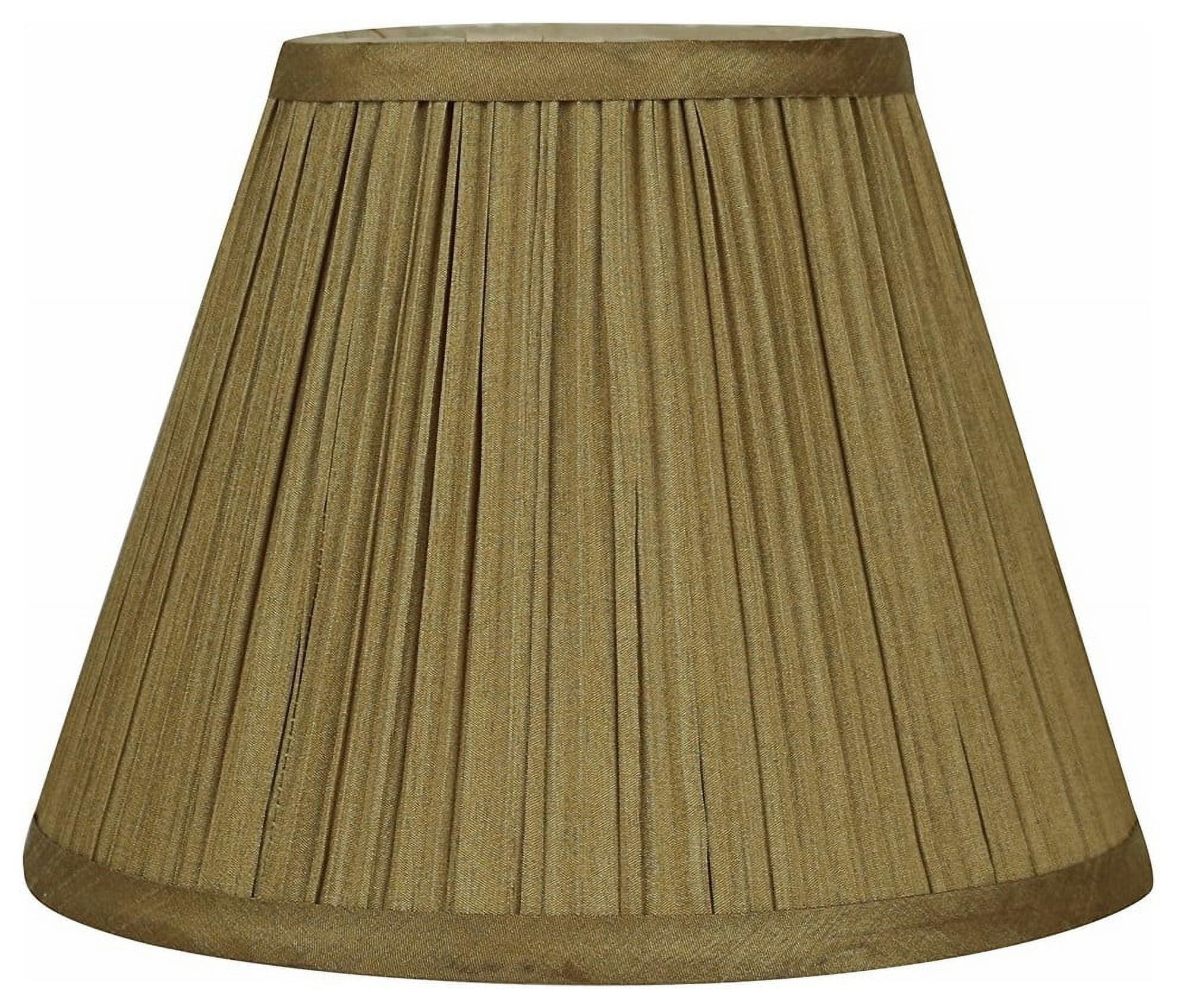 Urbanest Softback Mushroom Pleated Lamp Shade, 5x9x7", Gold - Walmart.com