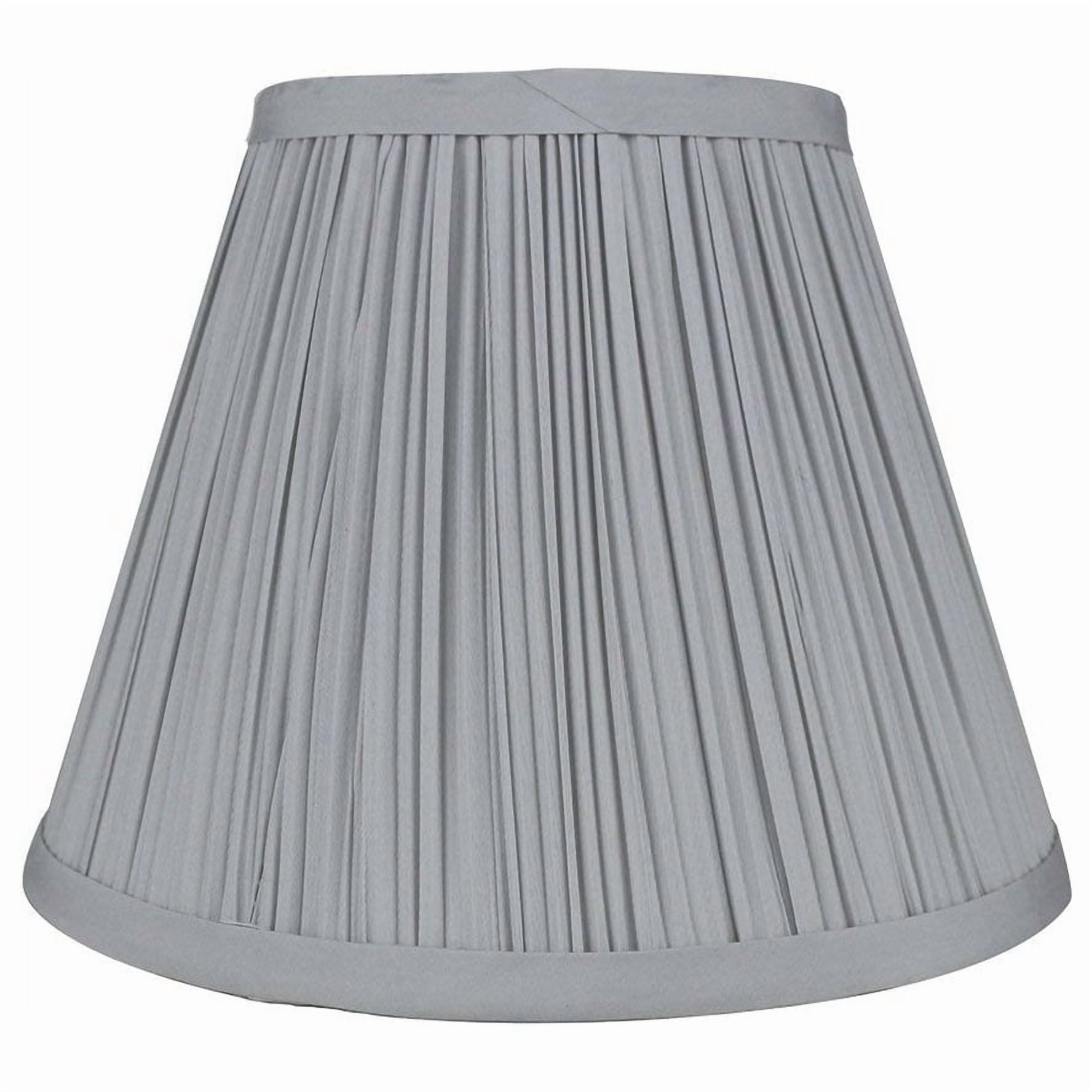 Urbanest Softback Mushroom Pleated Lamp Shade, 5x9x7", Silver - Walmart.com